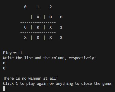 GitHub Owlbertoh Tic Tac Toe In C Game In C