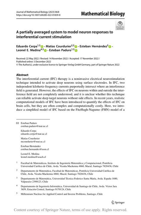 A Partially Averaged System To Model Neuron Responses To Interferential