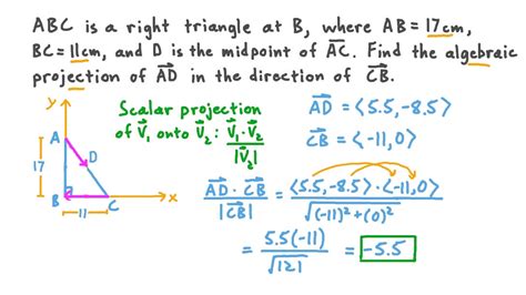 Vector Projection To Vector