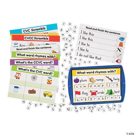 Oriental Trading Customer Questions And Answers Cvc Cvcc And Ccvc Magnetic Activity Set