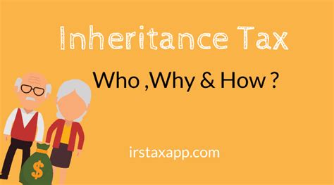 Inheritance Tax Who Why How Internal Revenue Code Simplified