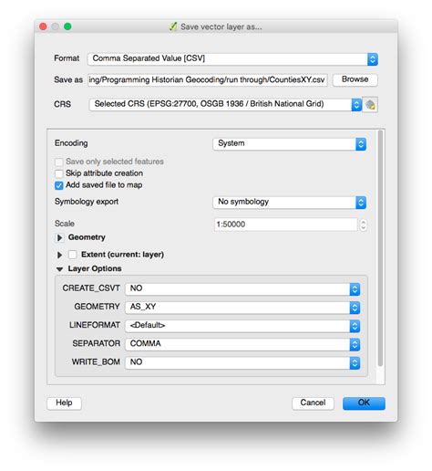 Geocoding Historical Data Using Qgis Programming Historian