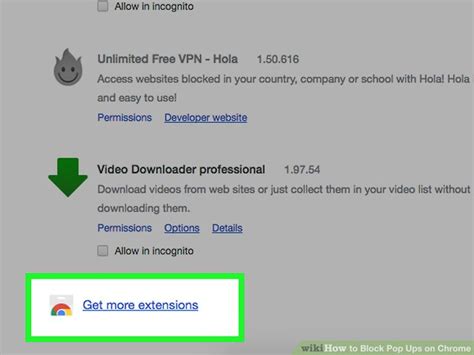 3 Ways To Block Pop Ups On Chrome Wikihow