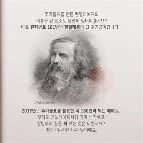 꿈에서 발견한 멘델레예프의 주기율표 네이버 포스트