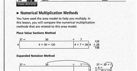 4th Grade Findings 3 Multiplication Methods