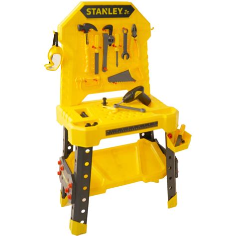 Stanley Jr Workbench Tool Set And Power Drill 140pc