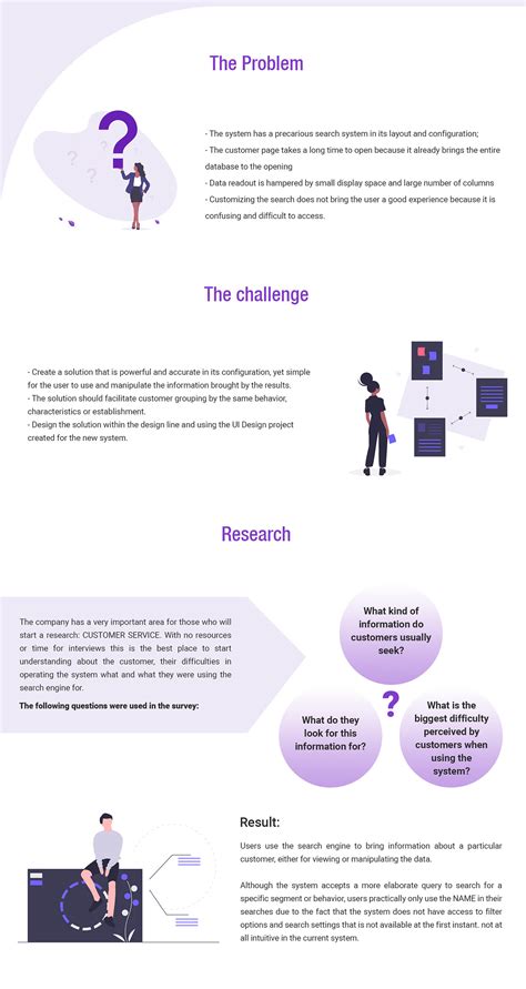 Search System UX Project On Behance