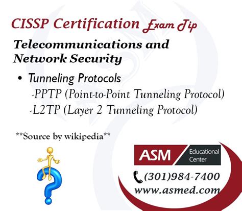 Cissp Telecommunications And Network Tunneling Protocols Networking