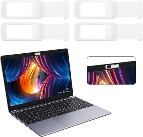 Amabro 4pcs Laptop Webcam Cover Thin Camera Cover Slide