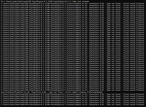 lime test windows is exporting asset files and lime ndll but