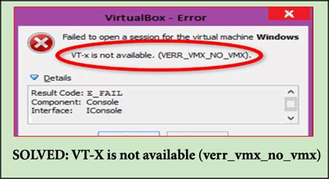 FIX VT X Is Not Available Verr Vmx No Vmx Windows 10