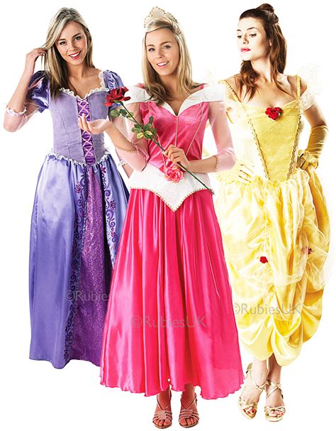 Disney Princess Ladies Fancy Dress Fairytale Book Week Womens Adults