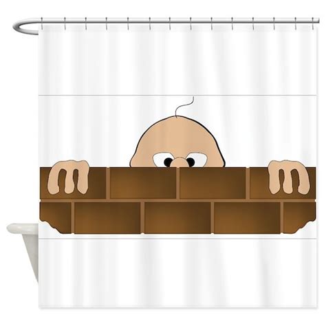 Peeping Tom Shower Curtain Cafepress