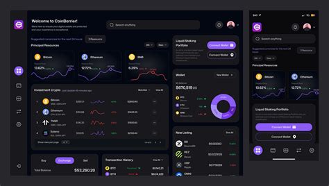 Crypto Wallet Web Dashboard Ui Design Behance