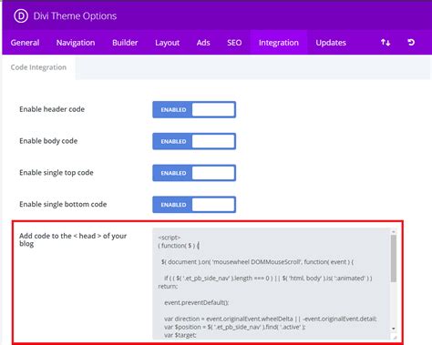Divi Full Page Section And Scroll To Next Section With Mouse Wheel