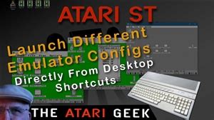 Atari ST Emulators Launch Different Configurations From Shortcuts
