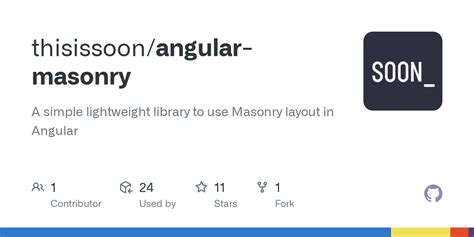 Github Thisissoonangular Masonry A Simple Lightweight Library To
