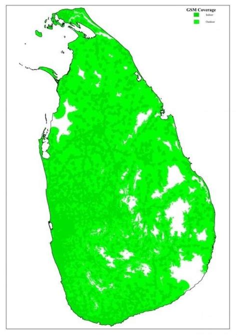 GSM Network Coverage Map Download Scientific Diagram