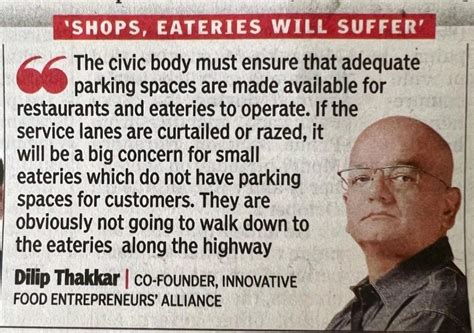 Dilip Thakkar On Linkedin Dear Fandb Industry Colleagues Good Day To