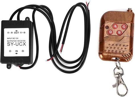 Uck12v Strobe Remote Wirelessmodulo Con Control 12v 15w Universal