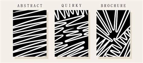 Premium Vector Abstract Minimalistic Poster Linear Composition From