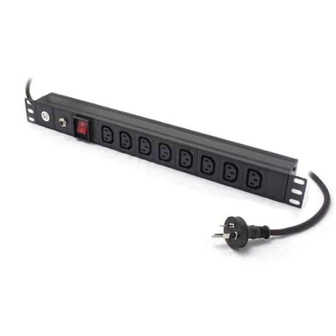 Buy Serveredge Basic 8 Port IEC PDU 8 IEC C13 Output 1 Aus 3 Pin Plug Input 15A 240 V 99 09