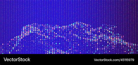 Wave Lines Flowing Dynamic Royalty Free Vector Image