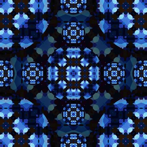 Premium Photo Seamless Abstract Symmetrical Pattern