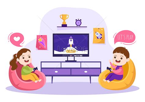 비디오 게임 일러스트레이션 일러스트 무료 다운로드 Lovepik