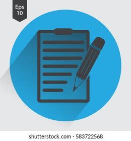 Notepad Symbol Simple Flat Icon Paper Stock Vector Royalty Free Shutterstock