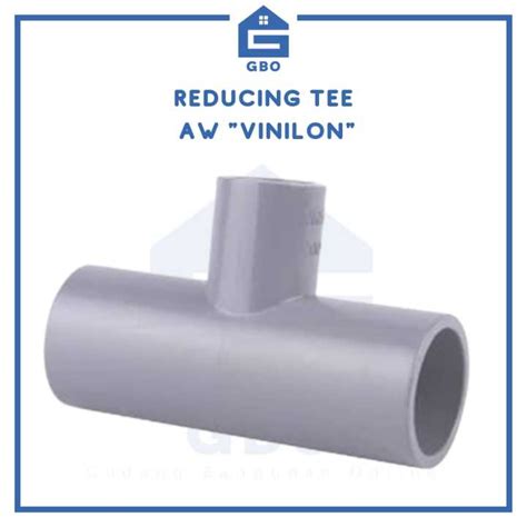 Vinilon Reducing Tee Aw 1 X 3 4 Sambungan Pipa Cabang 3 Lazada Indonesia