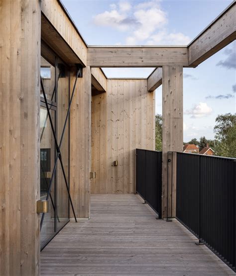 Green Solution House 20 Is Clt Framed Hotel Designed By 3xn