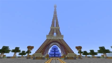 Eiffel Tower Minecraft Map