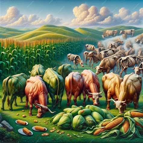 Premium Photo Surah Yusuf Kings Dream Seven Healthy Cows Vs Seven Weak Cows