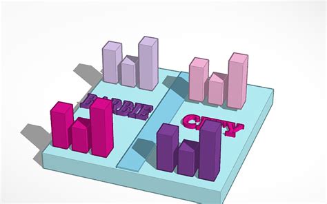 3d Design Barbie City Tinkercad