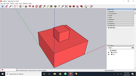 Trying To Create 2 Seperate Groups For Boolean Subtraction But The Second Group Says Deleted