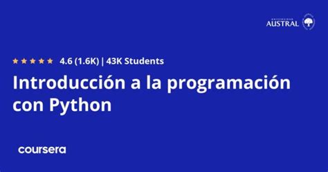 Introducción A La Programación Con Python Coursya