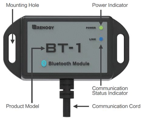 Renogy Bt 1 Bluetooth Module User Manual