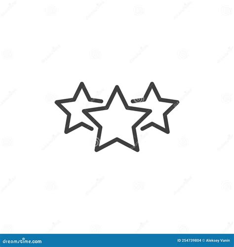 Customer Feedback Line Icon Stock Vector Illustration Of Graphics