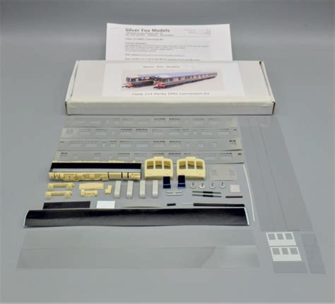 British Rail Class 114 Br Derby Unit Silver Fox Models