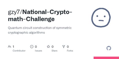 Github Gzy7national Crypto Math Challenge Quantum Circuit