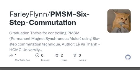 Github Farleyflynnpmsm Six Step Commutation Graduation Thesis For