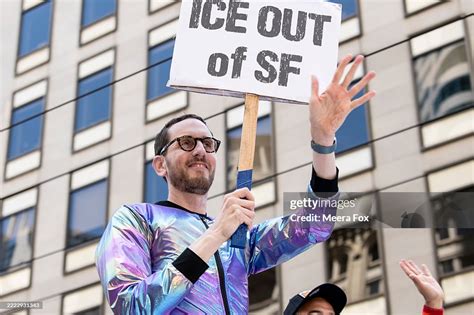Senator Scott Weiner Waves To Onlookers During The Gay Pride Parade
