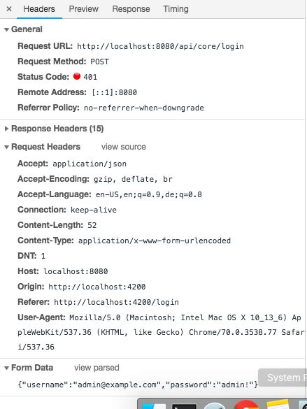 Angular Login Withcredentialstrue Doesnt Work Stack Overflow