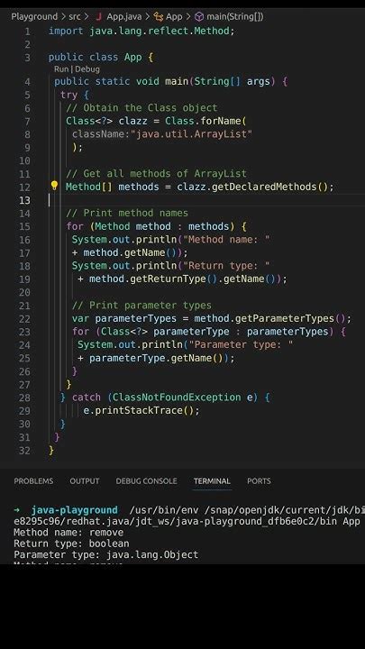 Java Reflection Api How To Use Java Reflection To Inspect Methods Youtube