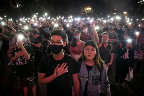 Opinion Does The Glory To Hong Kong Song Threaten Chinas Grip On