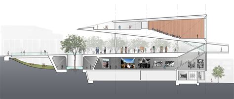 Architecture Drawing Presentation Architectural Section Architecture Graphics