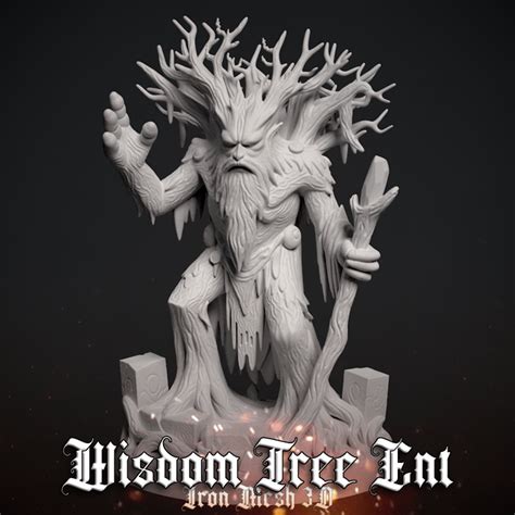 3d Printable Wisdom Tree Ent By Iron Mesh 3d