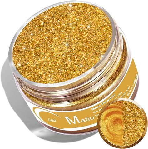 Matio Gold Mica Powder For Epoxy Resin 18oz 50g