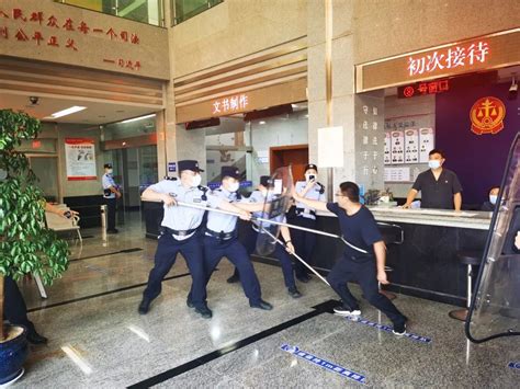 淮阴区人民法院司法警察大队开展突发事件实战演练 澎湃号政务 澎湃新闻 The Paper